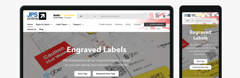 Introducing the new JPS Online website – JPS Online Ltd