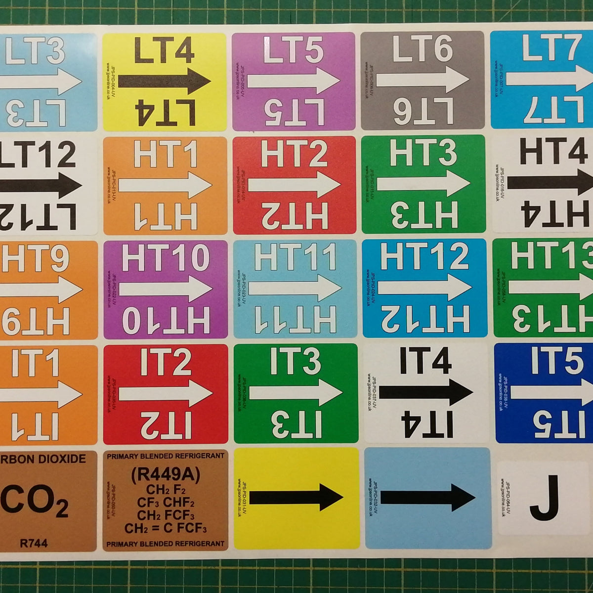 Stock Pipe Identification Labels (Pack of 50) – JPS Online Ltd