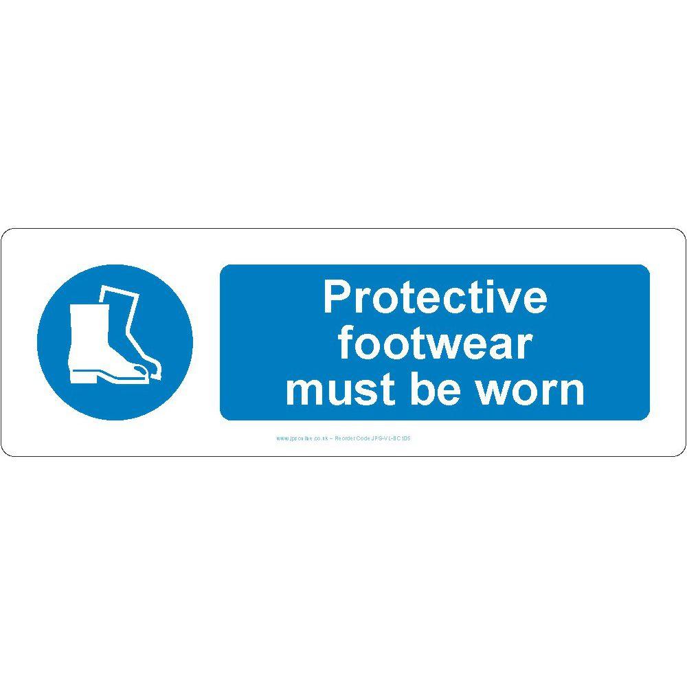Protective Footwear Mandatory Sign – JPS Online Ltd