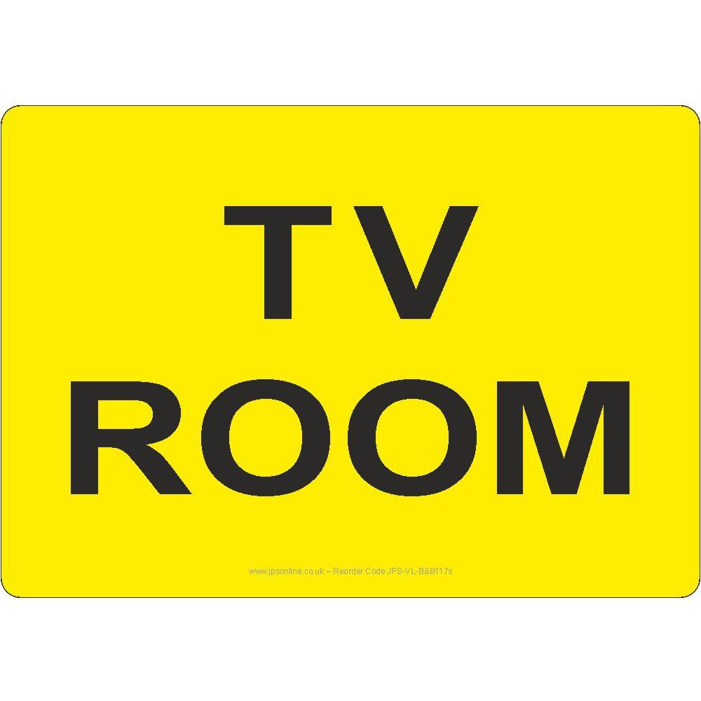 TV Room Sign – JPS Online Ltd