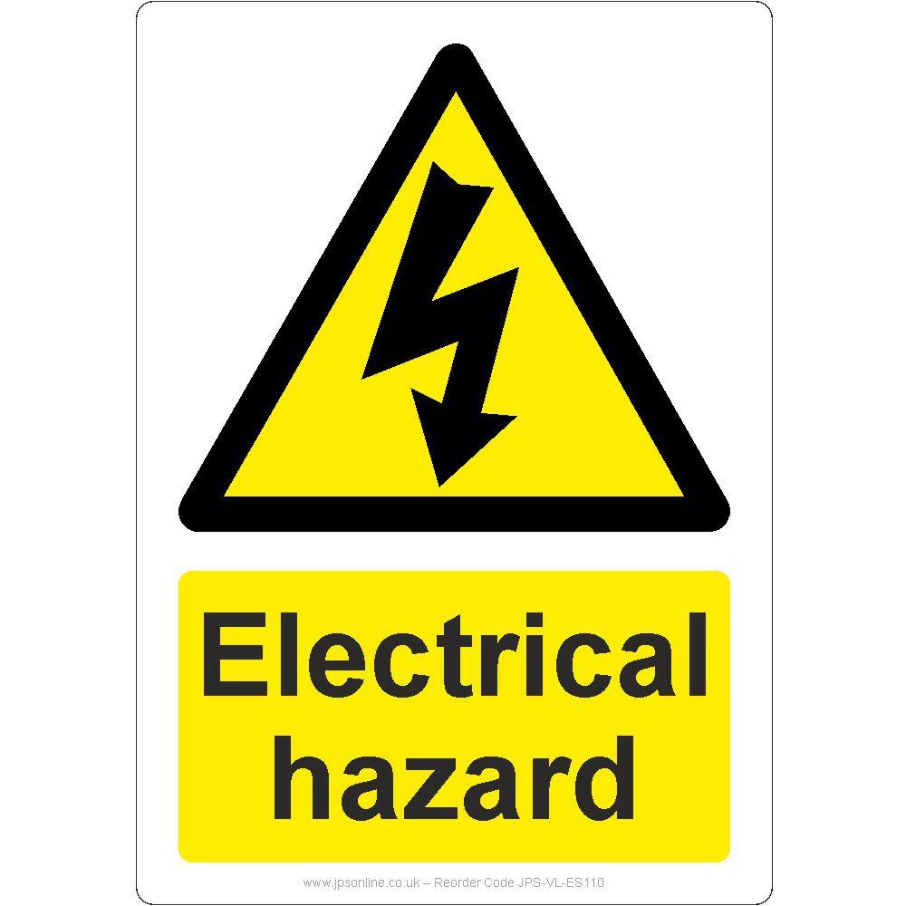 Electrical Hazard Sign – JPS Online Ltd