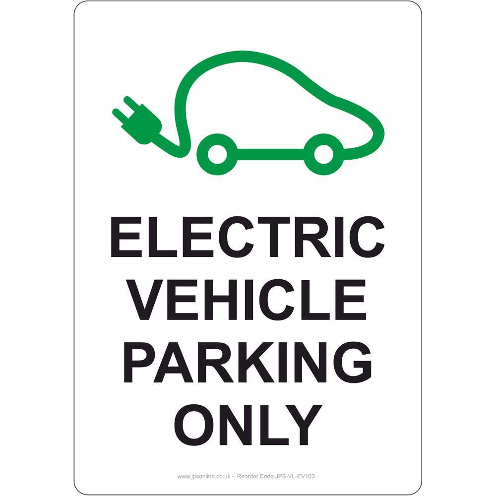 Electric Vehicle Parking Only Sign – JPS Online Ltd