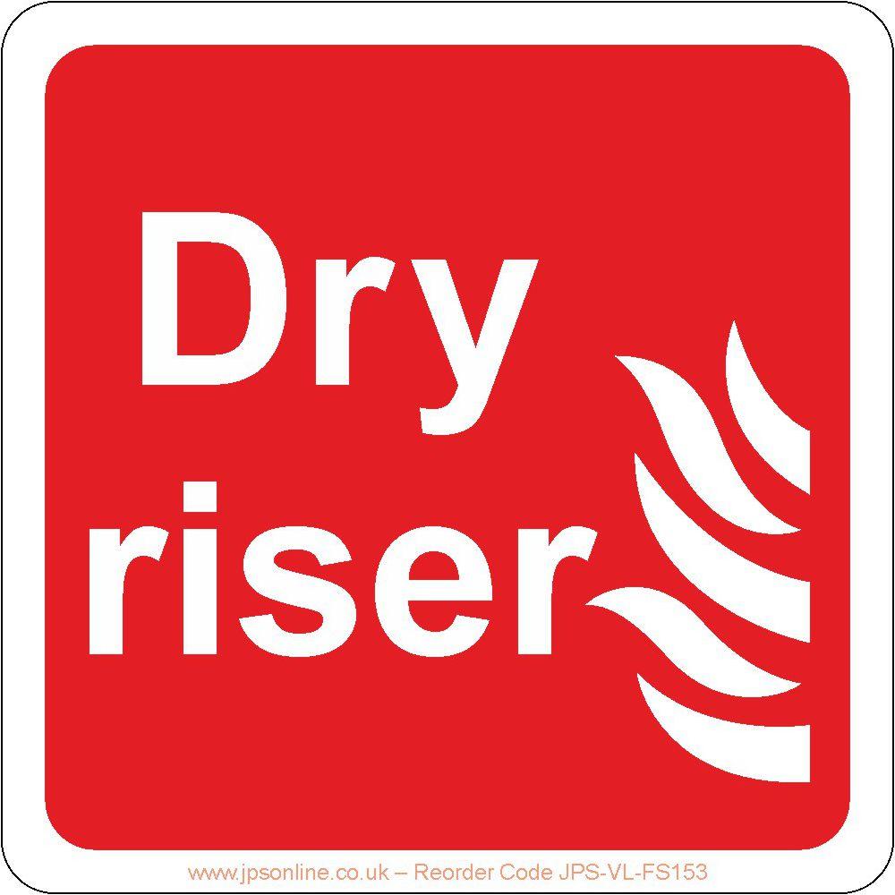 Dry Riser Sign – JPS Online Ltd