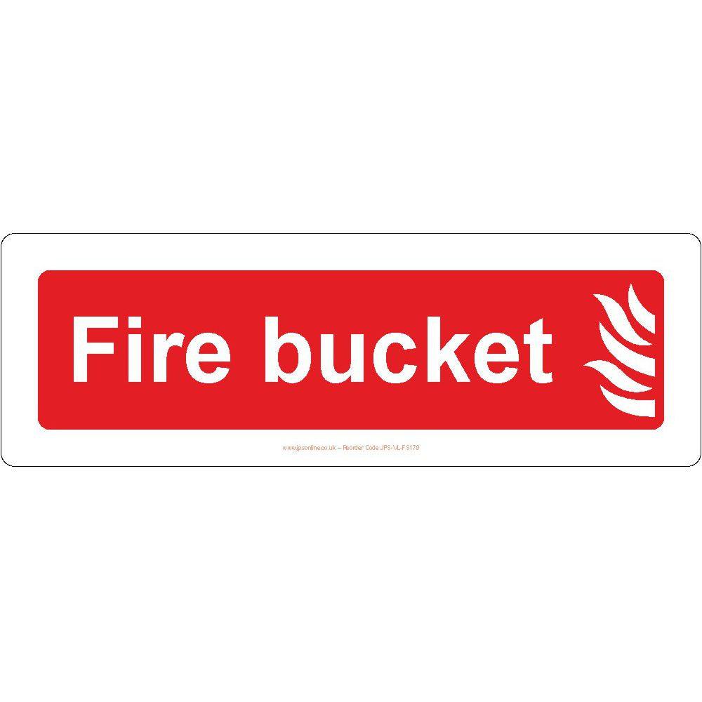 Fire Bucket Sign – JPS Online Ltd