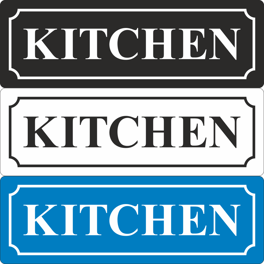 Kitchen Signage Personalised Street Sign – Made For You Gifts