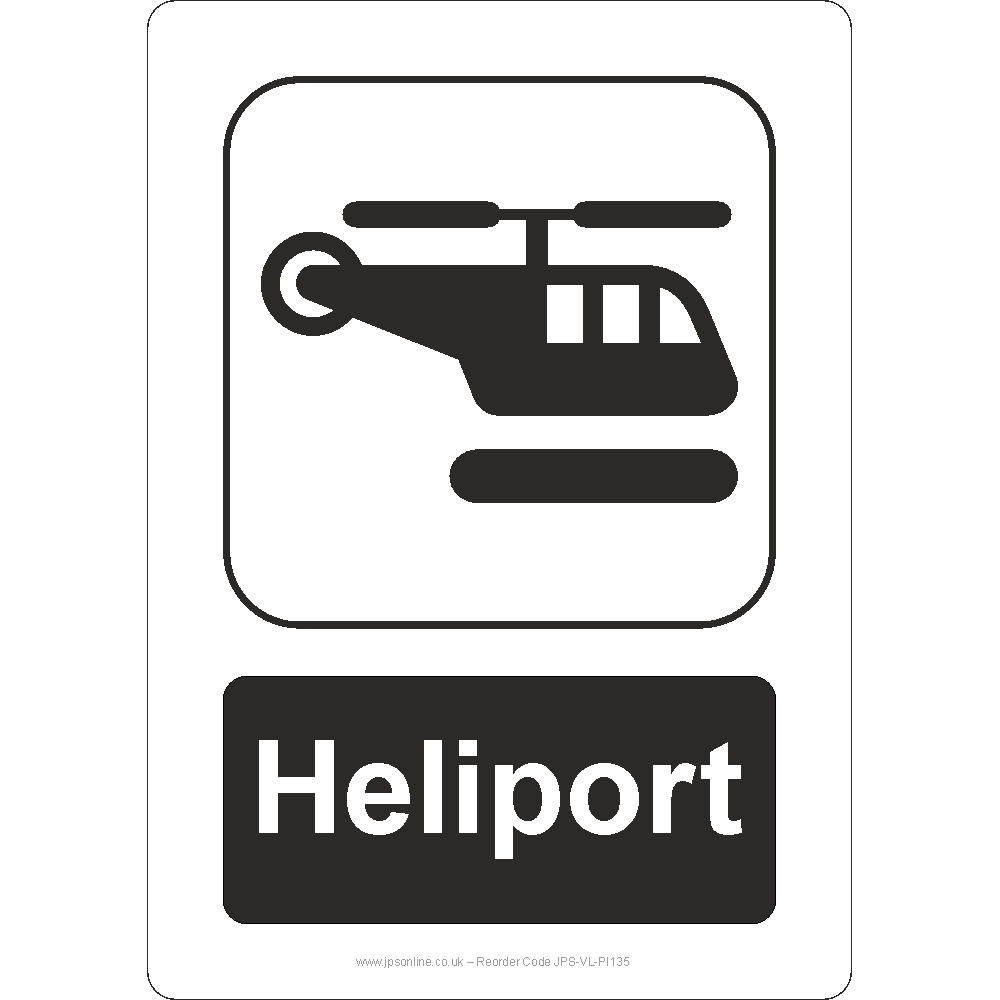 Heliport Sign – JPS Online Ltd
